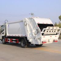 China JAC 6cbm Municipal Compressed Waste Collection Trucks 8tons Refuse Compactor Truck for sale