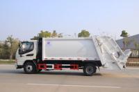 China JAC 6cbm Municipal Compressed Waste Collection Trucks 8tons Refuse Compactor Truck for sale