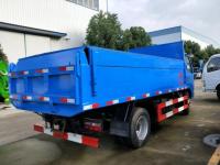 China 5 Ton 120 HP Sealed Dump Truck for Waste Transport with Double Lifting Cylinder for sale