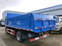 China 5 Ton 120 HP Sealed Dump Truck for Waste Transport with Double Lifting Cylinder for sale
