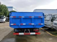 China 5 Ton 120 HP Sealed Dump Truck for Waste Transport with Double Lifting Cylinder for sale