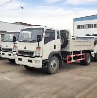 China Sinotruck HOWO 4x2 Light Duty Tipper Dump Truck 120HP 5 Ton Capacity Dumper for sale