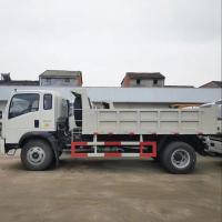 China Sinotruck HOWO 4x2 Light Duty Tipper Dump Truck 120HP 5 Ton Capacity Dumper for sale