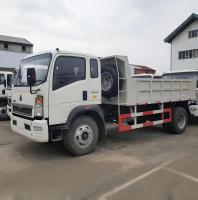 China Sinotruck HOWO 4x2 Light Duty Tipper Dump Truck 120HP 5 Ton Capacity Dumper for sale