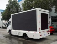 China P16 Mobile Advertising Truck Exterior LED Display Van with 98HP Diesel Engine for sale