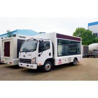 China CLW Small Outdoor Advertising Truck with P6 LED Screen 3840x1760mm Hydraulic Lift for sale