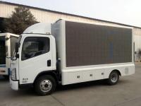 China CLW Small Outdoor Advertising Truck with P6 LED Screen 3840x1760mm Hydraulic Lift for sale