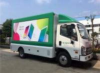China Foton Outside Broadcast Truck Full Color Mobile LED Billboard Advertising Truck P5 P6 5995x2025x2990mm for sale