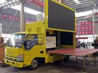 China ISUZU 4x2 Self Powered Mobile LED Display Advertising Truck P6 Outdoor 5995mm for sale