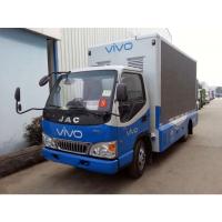 China 4x2 China Made Advertising Mobile Stage Truck with P6 LED Screen Billboard 3840x1760mm for sale