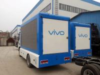 China 4x2 China Made Advertising Mobile Stage Truck with P6 LED Screen Billboard 3840x1760mm for sale