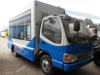 China 4x2 China Made Advertising Mobile Stage Truck with P6 LED Screen Billboard 3840x1760mm for sale