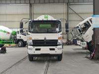 China 5 Cubic Meter Concrete Mixer Truck 4x2 Euro 5 140hp Yuchai Engine 1 Year Warranty for sale