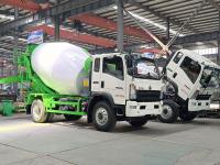 China 5 Cubic Meter Concrete Mixer Truck 4x2 Euro 5 140hp Yuchai Engine 1 Year Warranty for sale