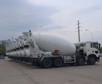China HOWO TX 8x4 14m3 Concrete Mixer Truck 340HP Euro 5 Diesel Engine for sale