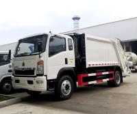 China Compactor Garbage Truck 8cbm Refuse Compactor Truck 8m3 Refuse Compressor Truck for sale