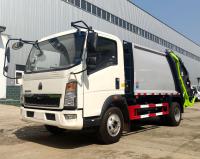 China Compactor Garbage Truck 8cbm Refuse Compactor Truck 8m3 Refuse Compressor Truck for sale