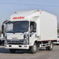 China ISUZU 120HP Light Duty Box Truck 4x2 5000kg Load Capacity Cargo Van Lorry for sale