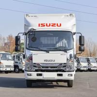 China ISUZU 120HP Light Duty Box Truck 4x2 5000kg Load Capacity Cargo Van Lorry for sale