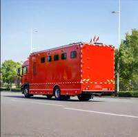 China Sinotruck HOWO 4x2 Portable Shower Truck 1500L Water Tank 8 Shower Stations Camping Vehicle for sale