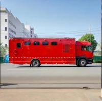 China Sinotruck HOWO 4x2 Portable Shower Truck 1500L Water Tank 8 Shower Stations Camping Vehicle for sale