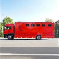 China Sinotruck HOWO 4x2 Portable Shower Truck 1500L Water Tank 8 Shower Stations Camping Vehicle for sale