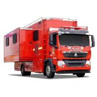 China Sinotruk HOWO 4x2 Automatic Motorhome Camper Van 32 Sleeper Diesel RV Heavy Duty for sale