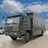 China 4x2 Extended Wheelbase High Roof Motorhome Camper Van 2800mm Wheelbase 90kW Diesel for sale