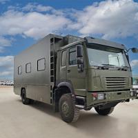 China 4x2 Extended Wheelbase High Roof Motorhome Camper Van 2800mm Wheelbase 90kW Diesel for sale