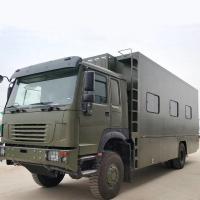 China 4x2 Extended Wheelbase High Roof Motorhome Camper Van 2800mm Wheelbase 90kW Diesel for sale