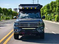 China Luxury 4-Person Diesel Motorhome Camper Van 2.5T 130km/h with 12V Fridge and RV Toilet for sale