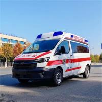 China Ford Emergency Ambulance Car 4944x1972x2390mm Mobile Clinic Truck with Stretcher for sale
