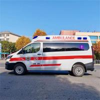 China Ford Emergency Ambulance Car 4944x1972x2390mm Mobile Clinic Truck with Stretcher for sale