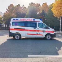 China Ford Emergency Ambulance Car 4944x1972x2390mm Mobile Clinic Truck with Stretcher for sale