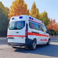 China Ford Emergency Ambulance Car 4944x1972x2390mm Mobile Clinic Truck with Stretcher for sale