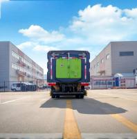 China Dongfeng 4x2 Road Sweeper Truck 7 CBM Garbage Tank 4 CBM Water Tank with Hose Reel for sale