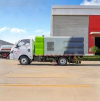 China Dongfeng 4x2 Road Sweeper Truck 7 CBM Garbage Tank 4 CBM Water Tank with Hose Reel for sale