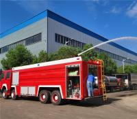 China Sinotruk HOWO 10-Wheel 371HP Fire Fighting Truck 10000L Water 2000L Foam for sale