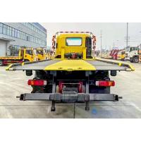 China Foton 4x2 Flatbed Towing Truck 4ton Underlift Tow Truck Custom Logo for sale