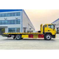 China Foton 4x2 Flatbed Towing Truck 4ton Underlift Tow Truck Custom Logo for sale