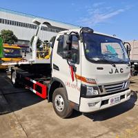 China JAC 5 Ton Light Duty Wrecker Recovery Truck 4x2 Road Emergency Towing Vehicle 98HP Diesel for sale