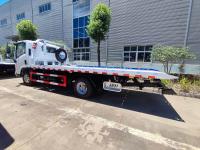 China 4-8 Ton Recovery Tow Truck Wrecker Body 130HP Diesel Flatbed Towing Vehicle for sale