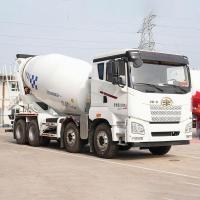 China FAW 8x4 Concrete Mixer Truck 9m3 30T Payload PMP Hydraulic System for sale