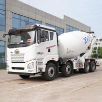 China FAW 8x4 Concrete Mixer Truck 9m3 30T Payload PMP Hydraulic System for sale