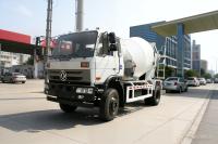 China Dongfeng 4x2 6 CBM Concrete Mixer Truck Cement Transporter 140 HP Euro 3 for sale