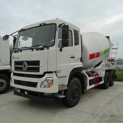 China Dongfeng 10 Wheeler Concrete Mixer Truck 10 Cubic Meter Cement Mixer Mining Construction Equipment for sale