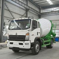 China 5 Cubic Meter Concrete Mixer Truck 4x2 Euro 5 140hp Yuchai Engine 1 Year Warranty for sale