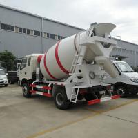 China Forland 6cbm Concrete Mixer Pump Truck 4x2 130HP Cement Mixer Truck for Construction for sale