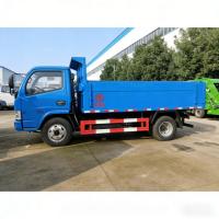 China 5 Ton 120 HP Sealed Dump Truck for Waste Transport with Double Lifting Cylinder for sale