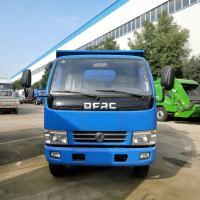 China 5 Ton 120 HP Sealed Dump Truck for Waste Transport with Double Lifting Cylinder for sale